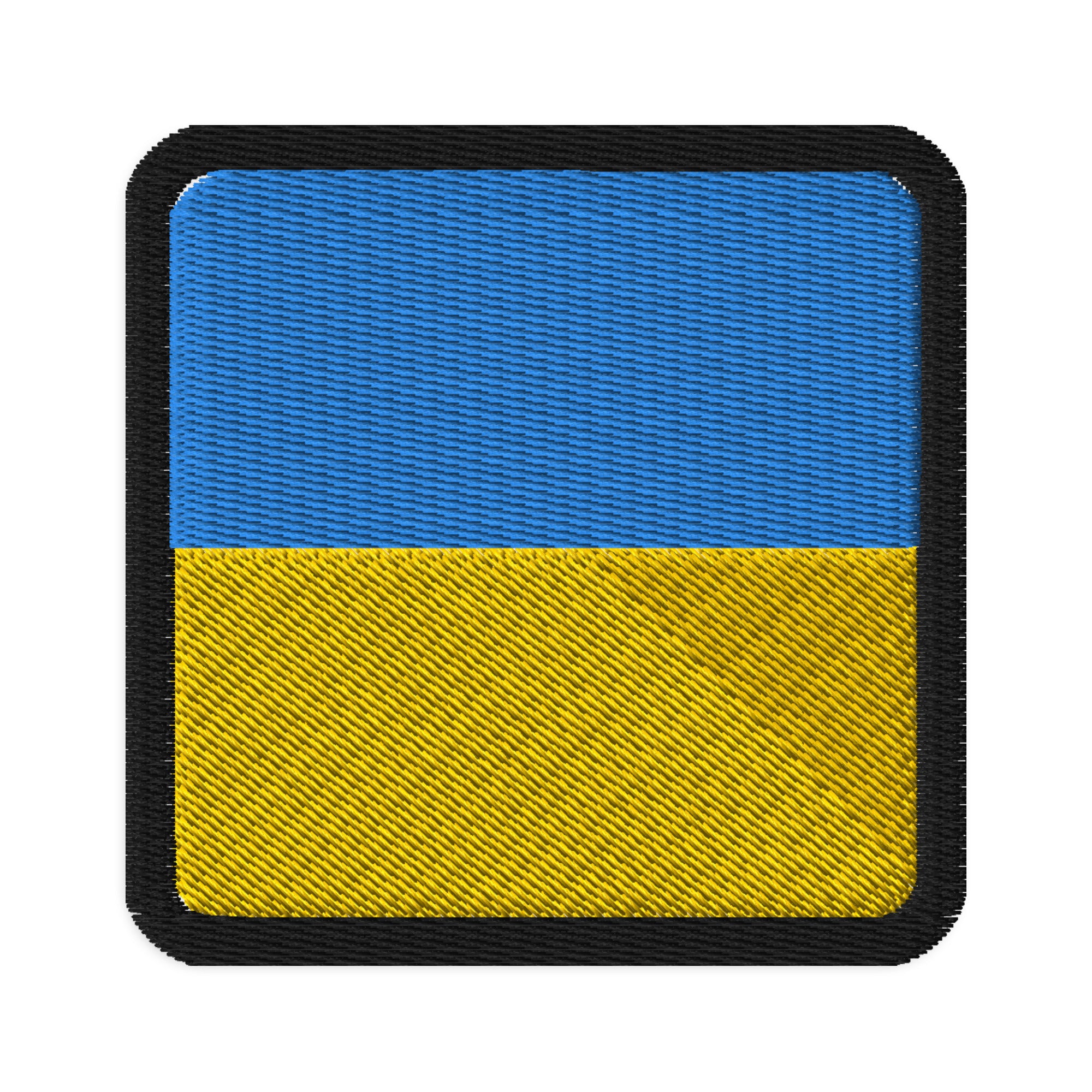 Ukrainian Flag 5 Colored Embroidered Patch – Golden Heart