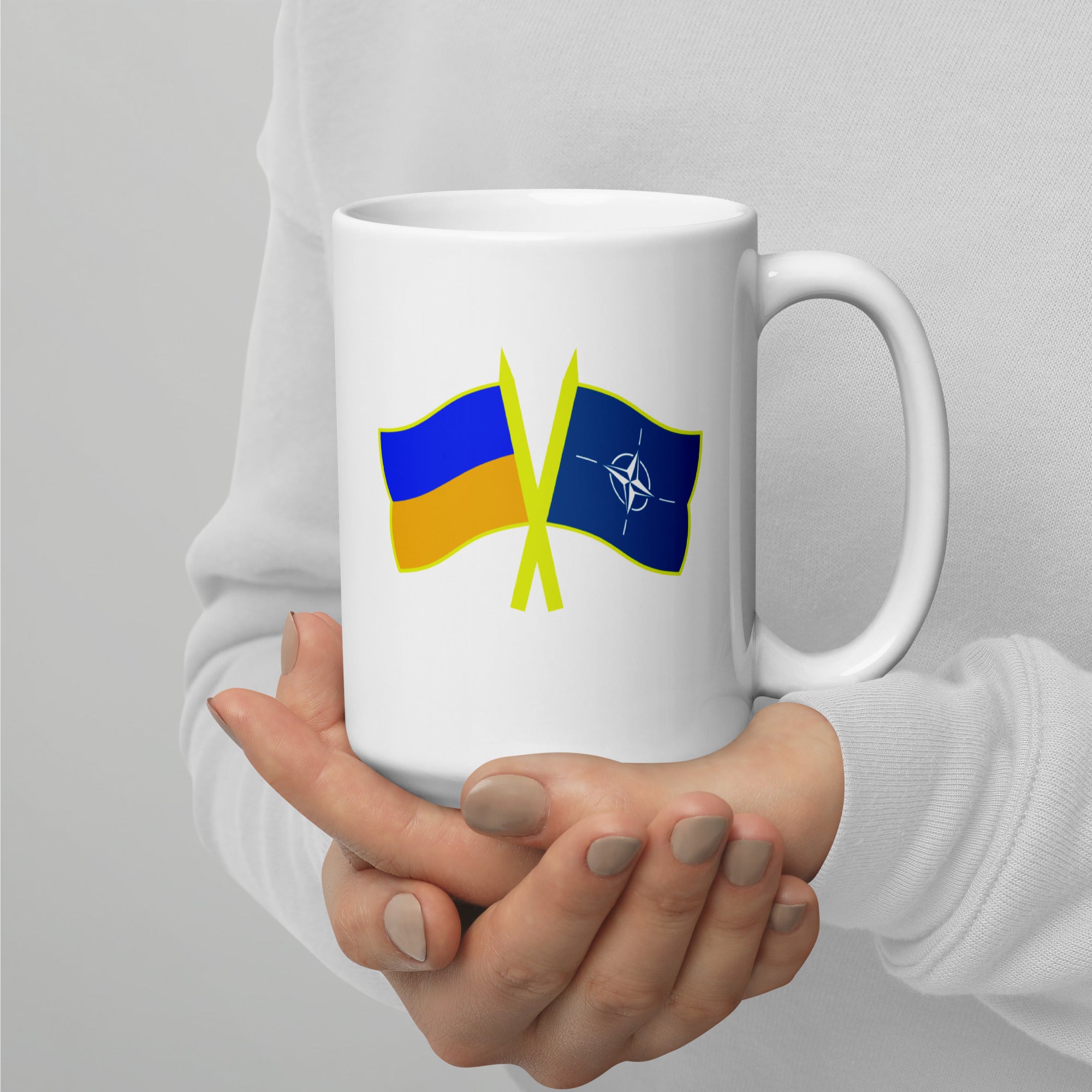 NATO-Ukraine Mug – Golden Heart